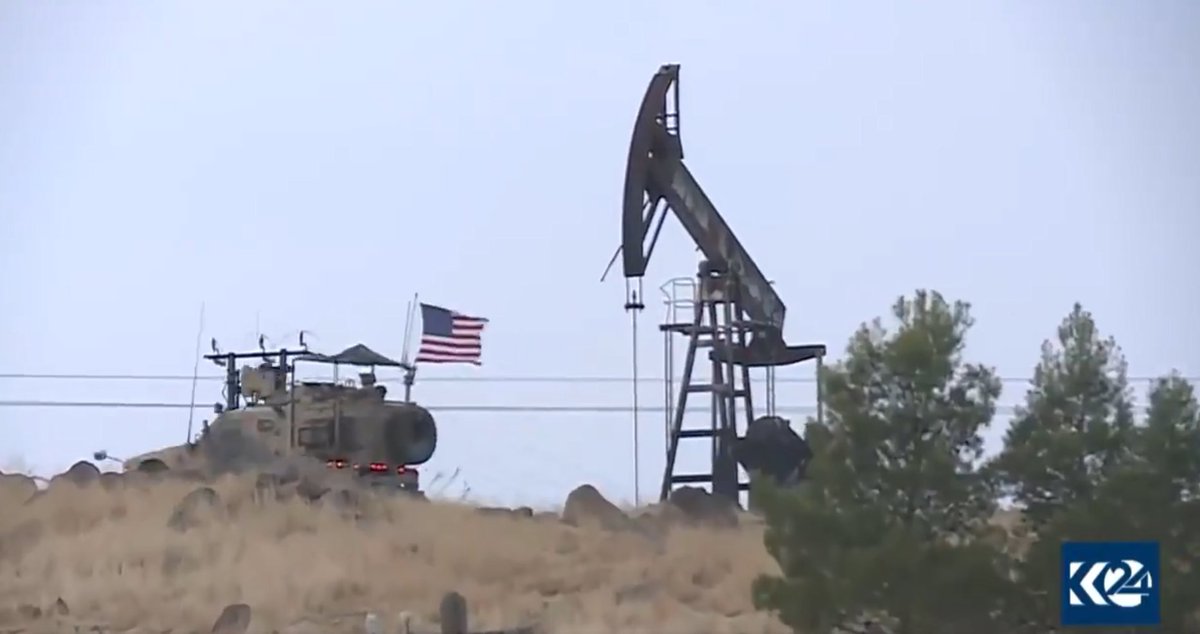 US forces have begun patrolling oil fields in Al-Malikiyah (aka Derik ...