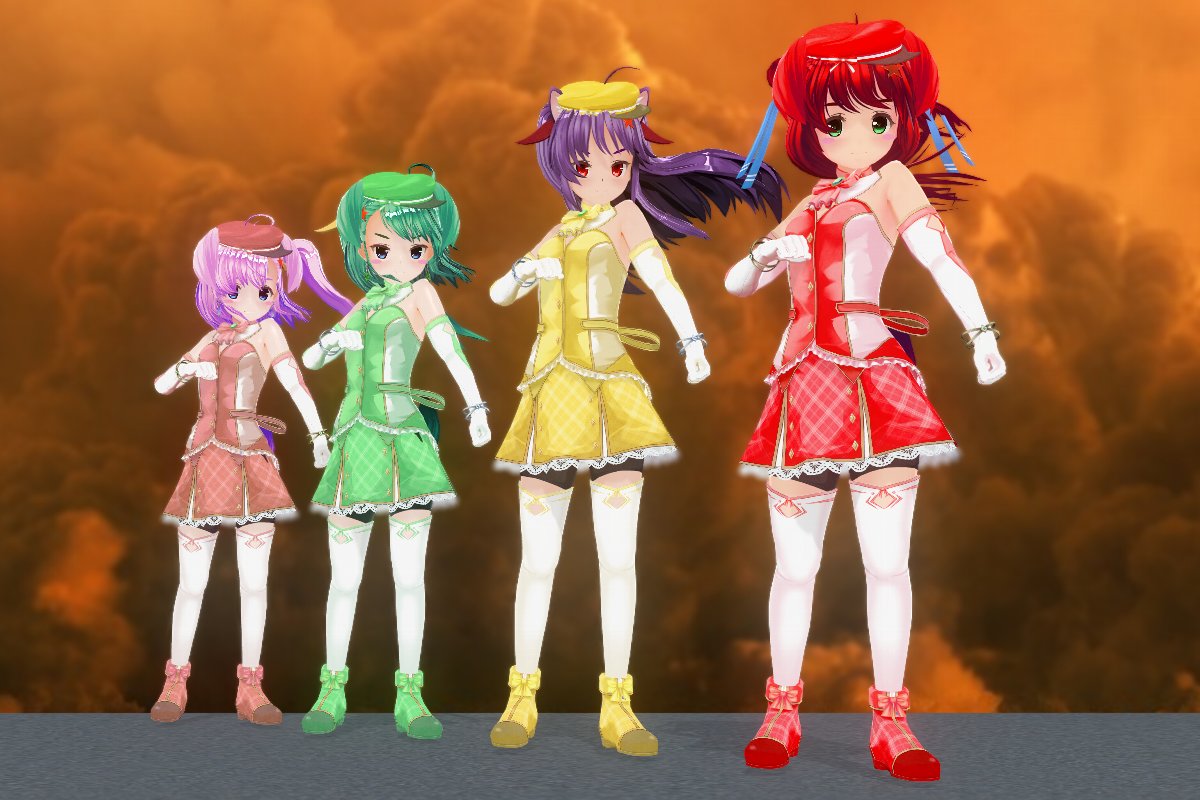 NotPriest008@ほぼCOM3D2 on Twitter: "ダンスドレスの色変えModですが、ようやく納得のいく仕上がりになりましたのでアップロードしました。 赤色がうまい具合の色に ...