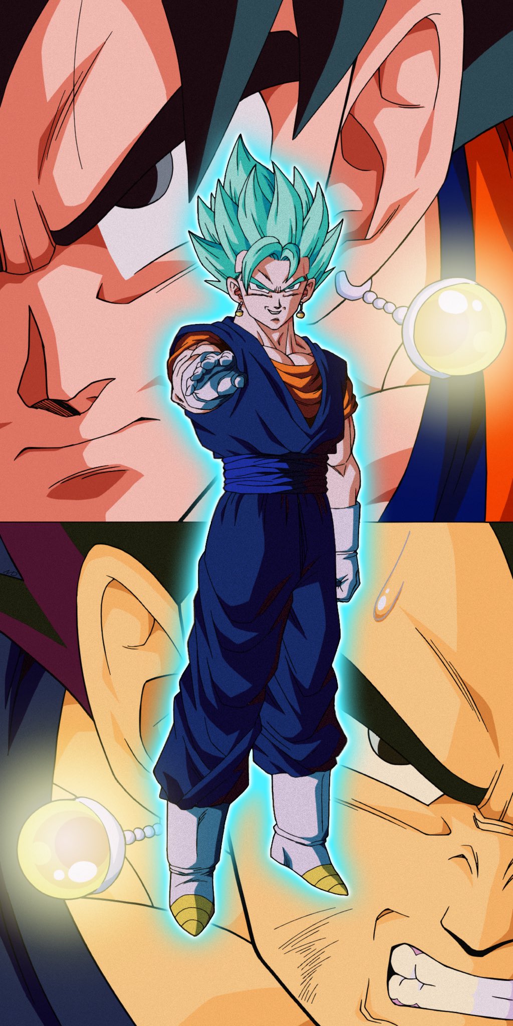 Goku And Vegeta Earring