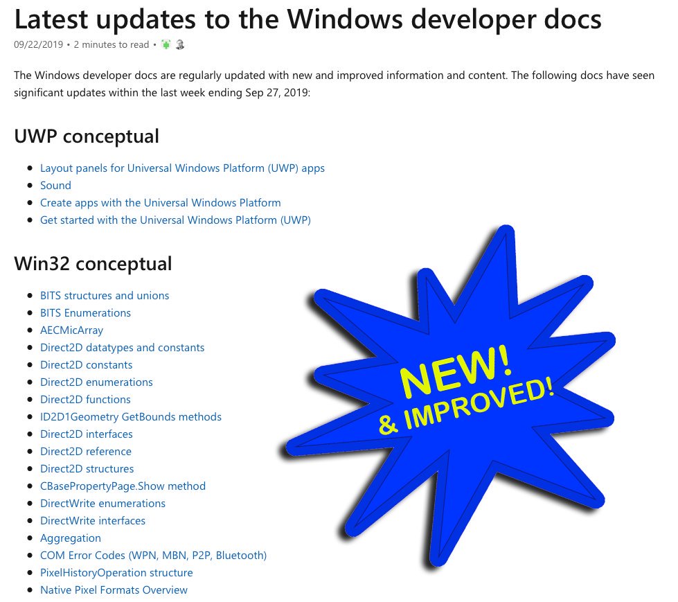 Windows Dev Docs Windowsdocs Twitter 7701