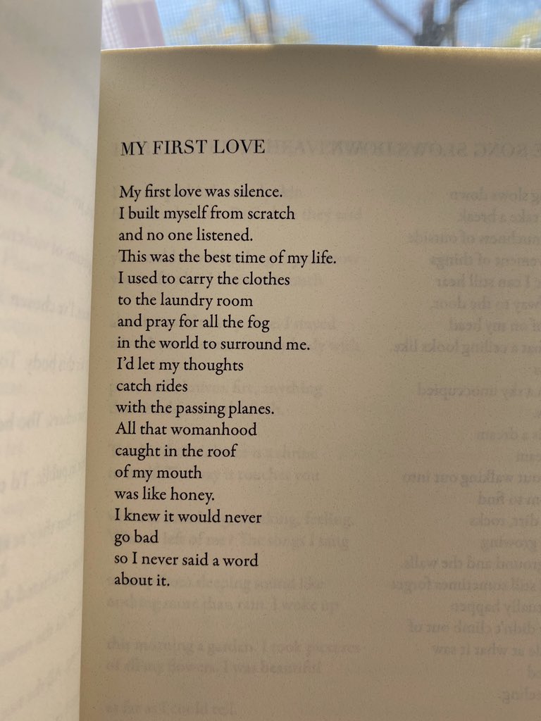 My First Love Poem