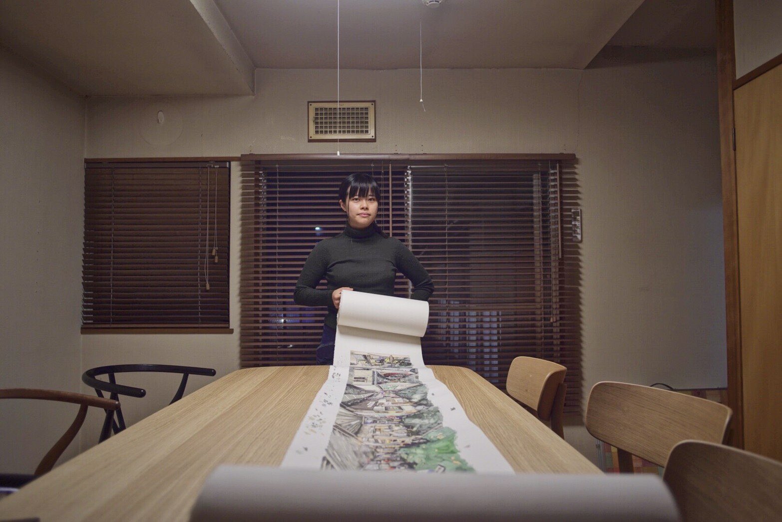 enya honami｜塩谷 歩波 on Twitter: "明後日(11月4日)は、いよいよ高架下芸術祭グランドフィナーレ！1ヶ月半にわたり高架下を描き続けてきた「高架下絵巻」のお披露目を ...