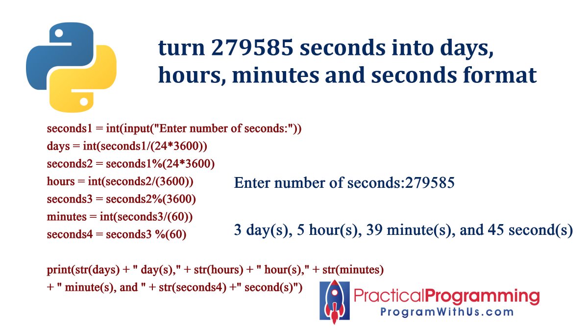 Practical Programming • Python Immersive (@pythonimmersive) | Twitter