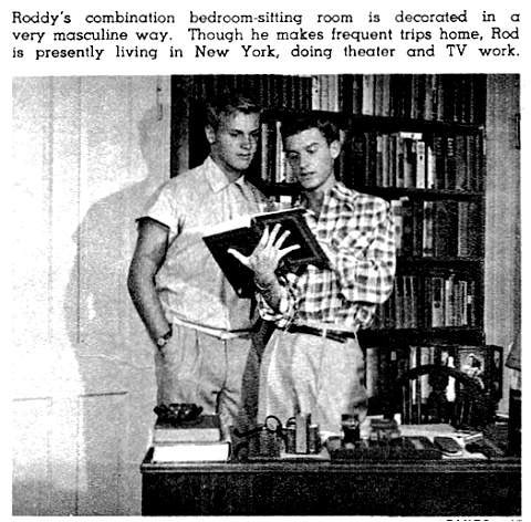 Tab Hunter Roddy Mcdowall