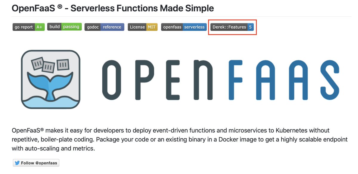 Build data-driven GitHub Badges with Node.js and OpenFaaS Cloud ... Build data-driven GitHub Badges with Node.js and OpenFaaS Cloud ...