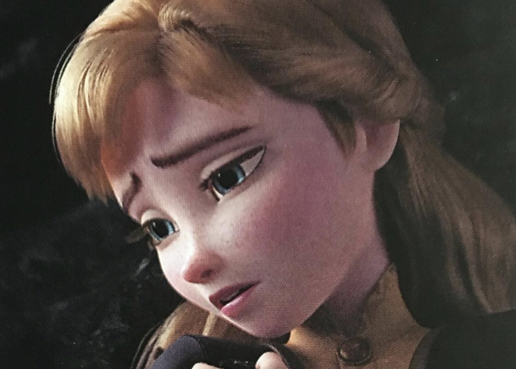 Sad Anna Frozen