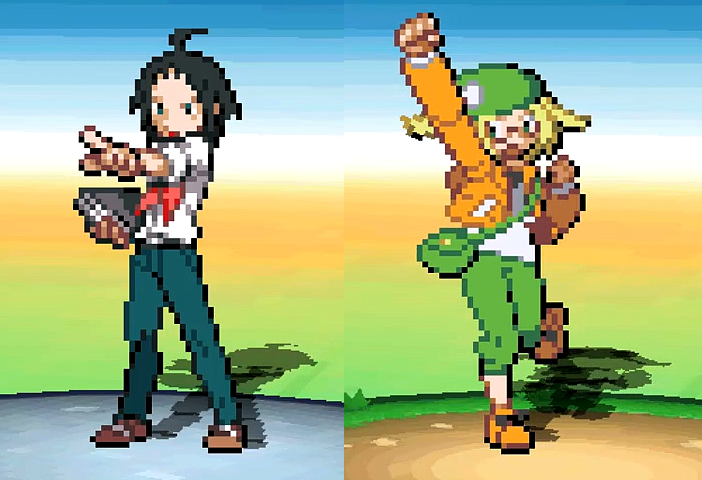 Pokemon Bianca And Cheren