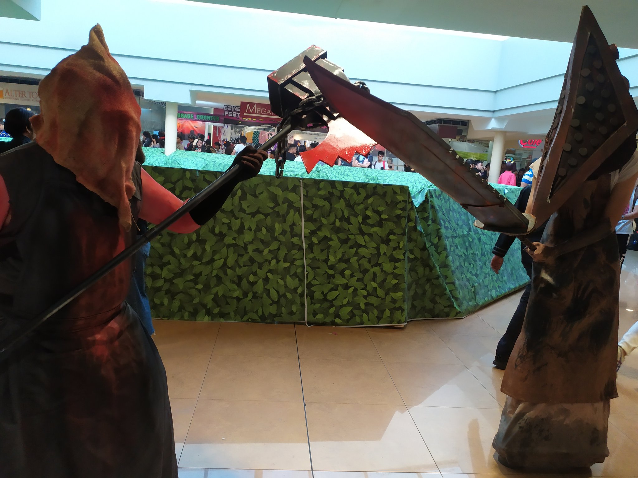 Pyramid Head Vs Axeman