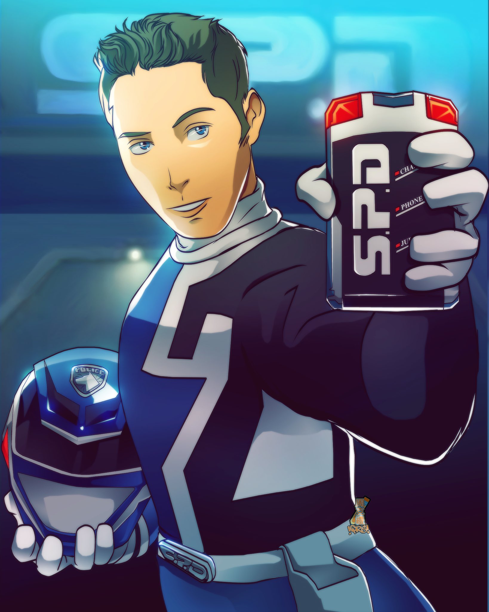 Power Rangers Spd Blue Ranger