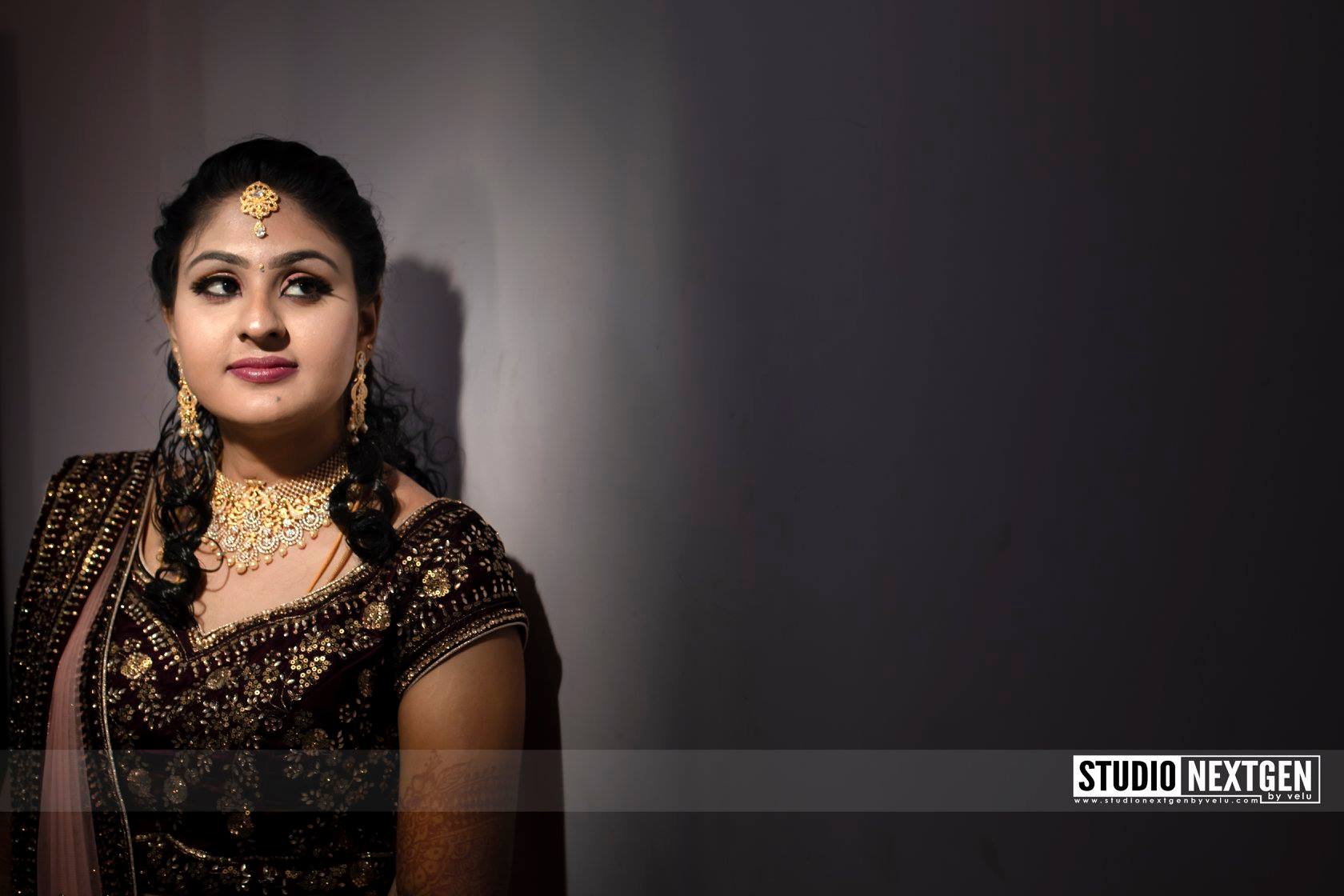 Studio Nextgen by Velu on Twitter: "The bride shines on their special day with glam and grace! # ...