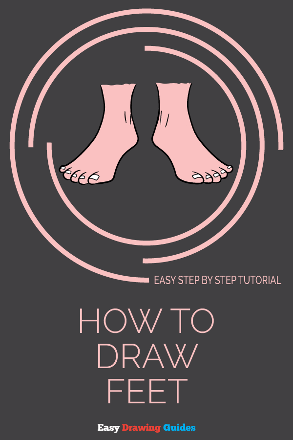 Easy Feet Drawing