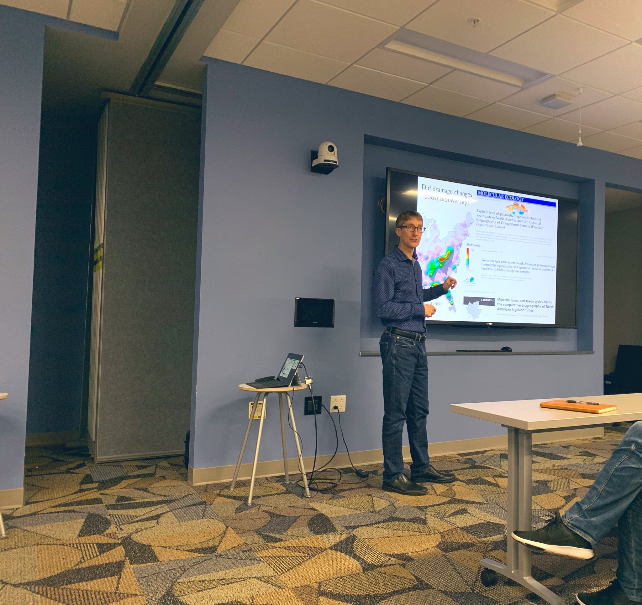 Sevil Ranjbar on Twitter: "Dr. Perron, talking about the imprint of rivers on biodiversity and ...