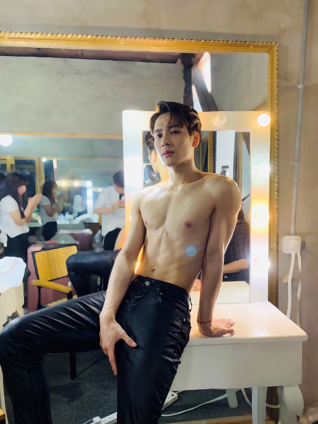 Jackson Wang Shirtless