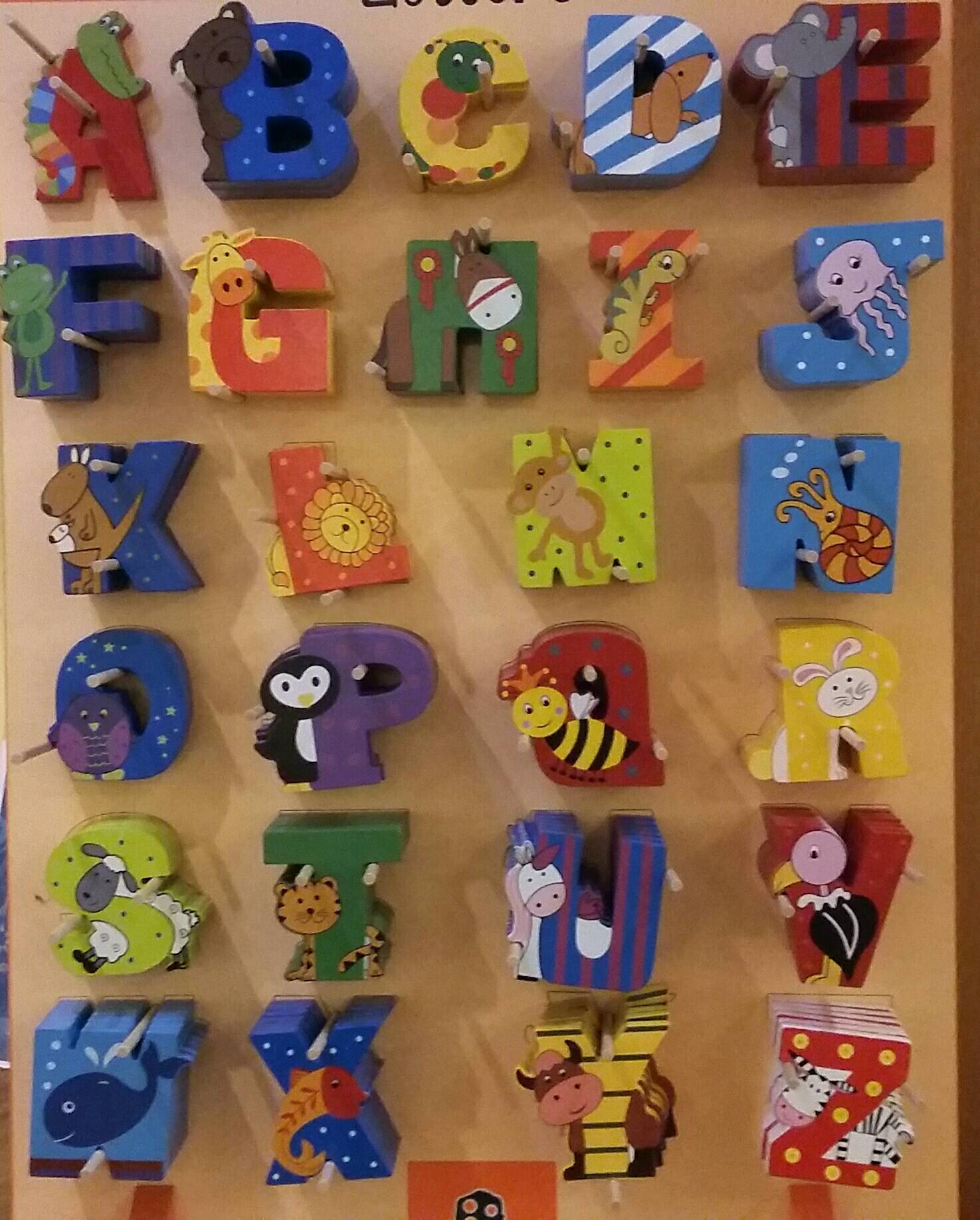 Frozen Wooden Letters Wooden Letters Waltograph Font MDF 10 60cm