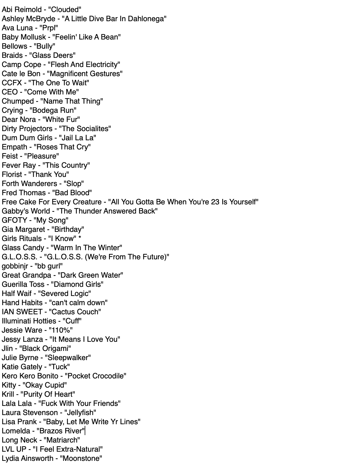 Candy Names In Alphabetical Order