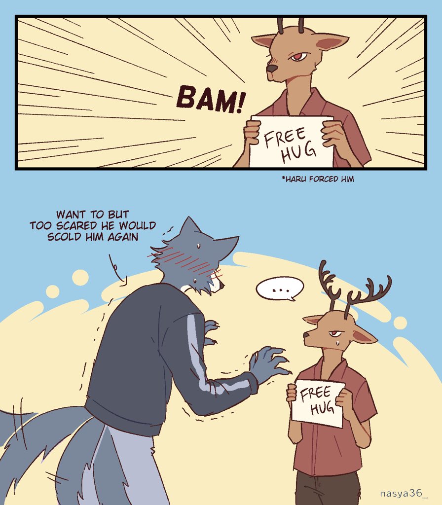 「The Hungry Red Riding Hood? and The Big Bad Wolf? . AU for R」Nad /ᐠ ...