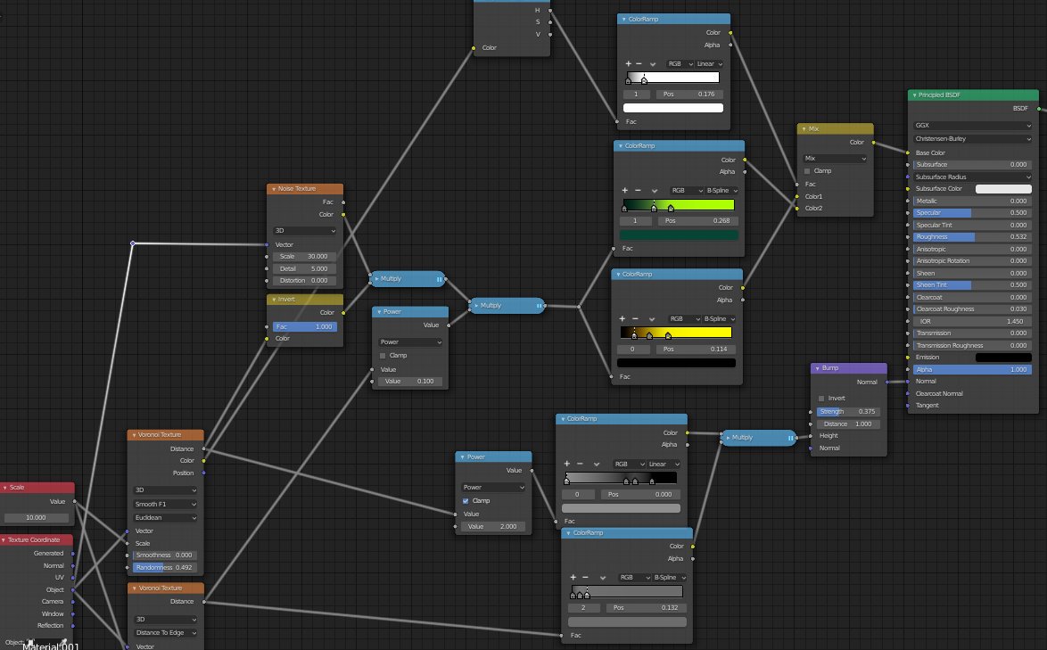 Help building a tortoise shell material - Materials and Textures ...