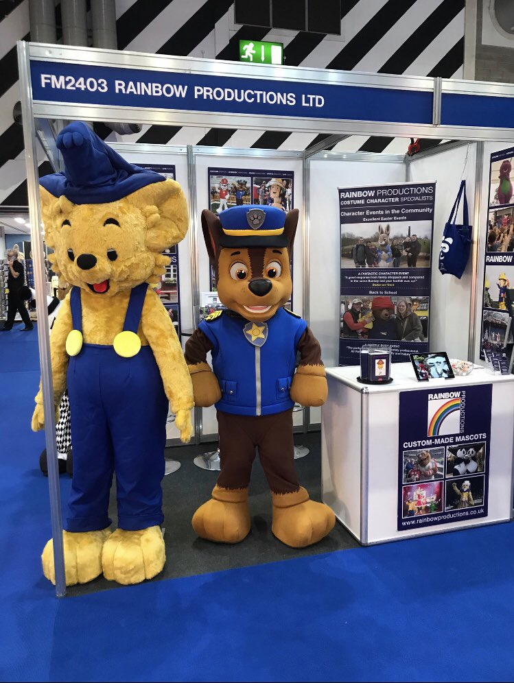 Rainbow Productions @RainbowMascots Timeline, The Visualized Twitter ...