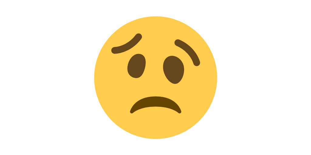 Weirded Out Face Emoticon