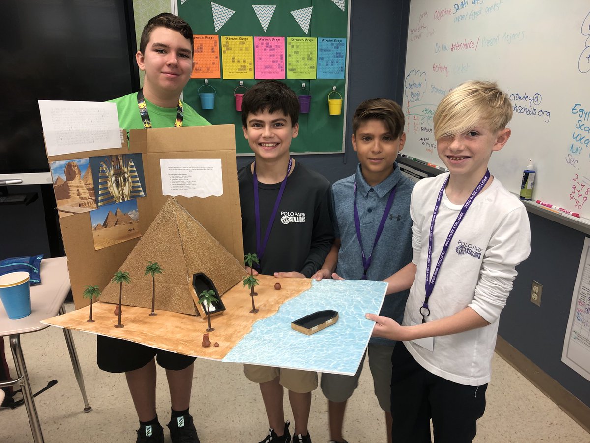 Egyptian Pyramid School Project