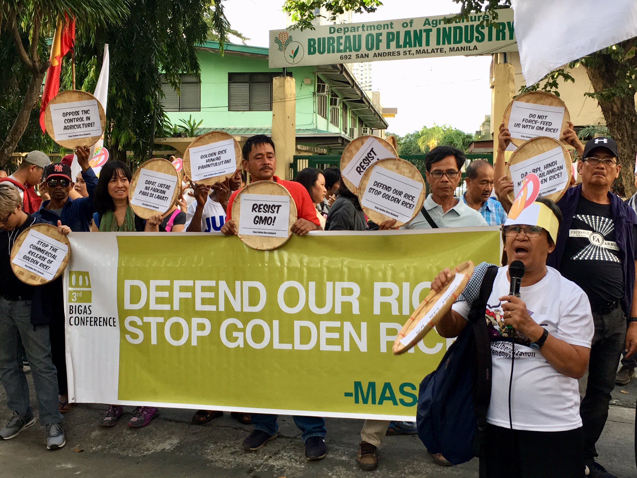 Golden Rice Protest
