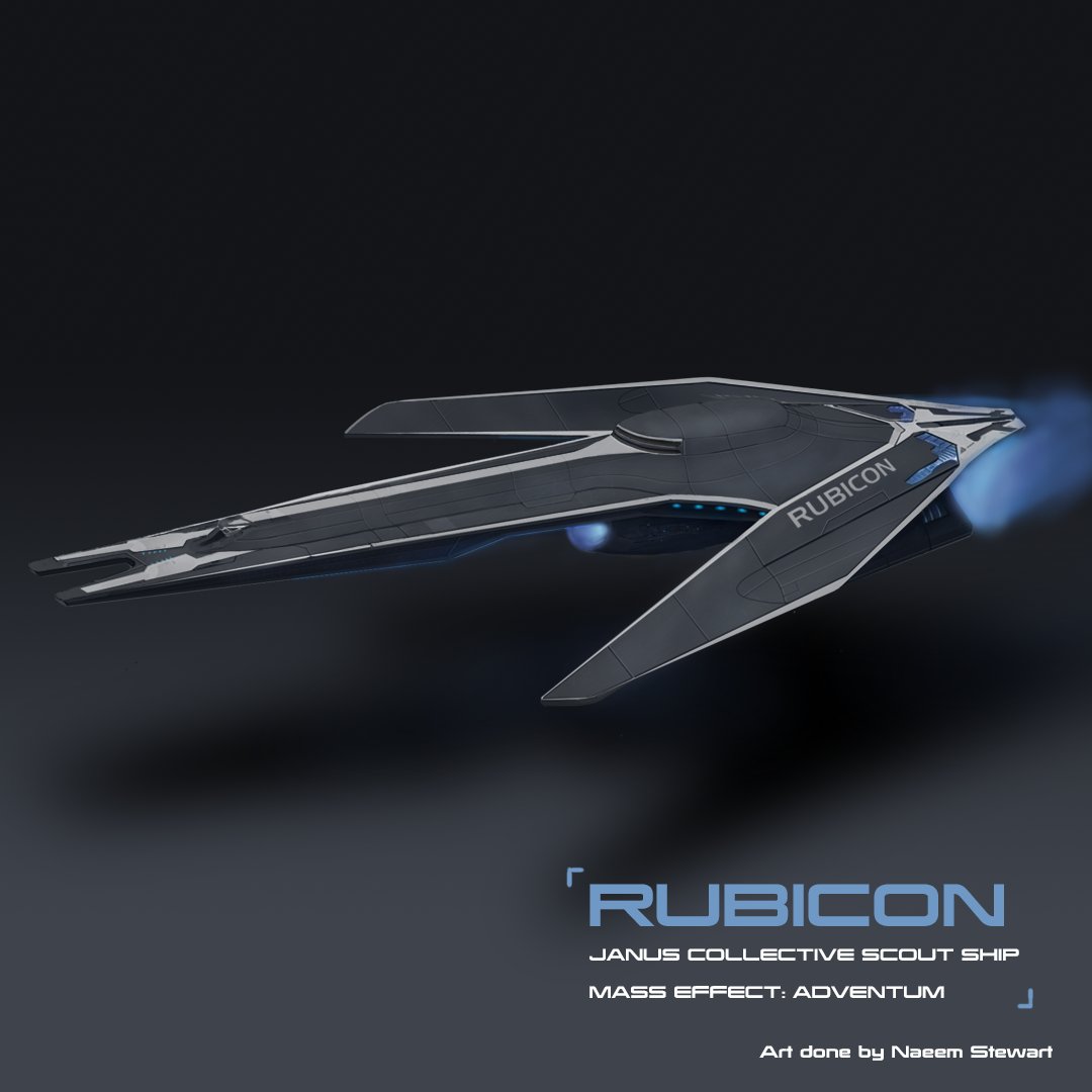 Mass Effect Ship Concept Art