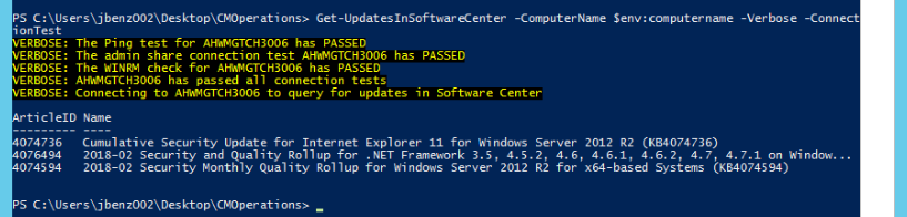 Msendpointmgr On Twitter Cmoperations Powershell Module 1004 Slnp63ustk