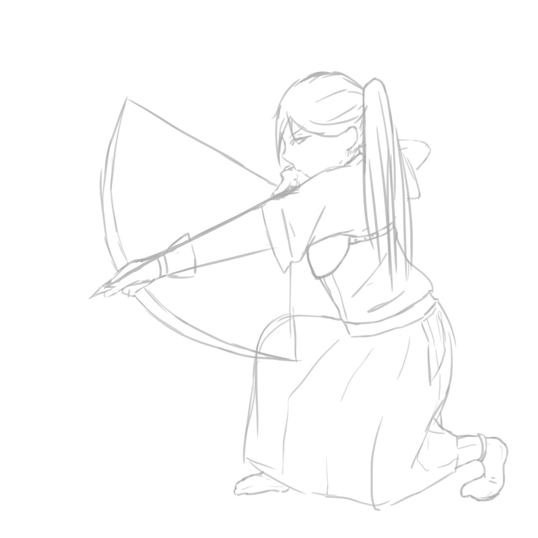 Bow And Arrow Base Anime