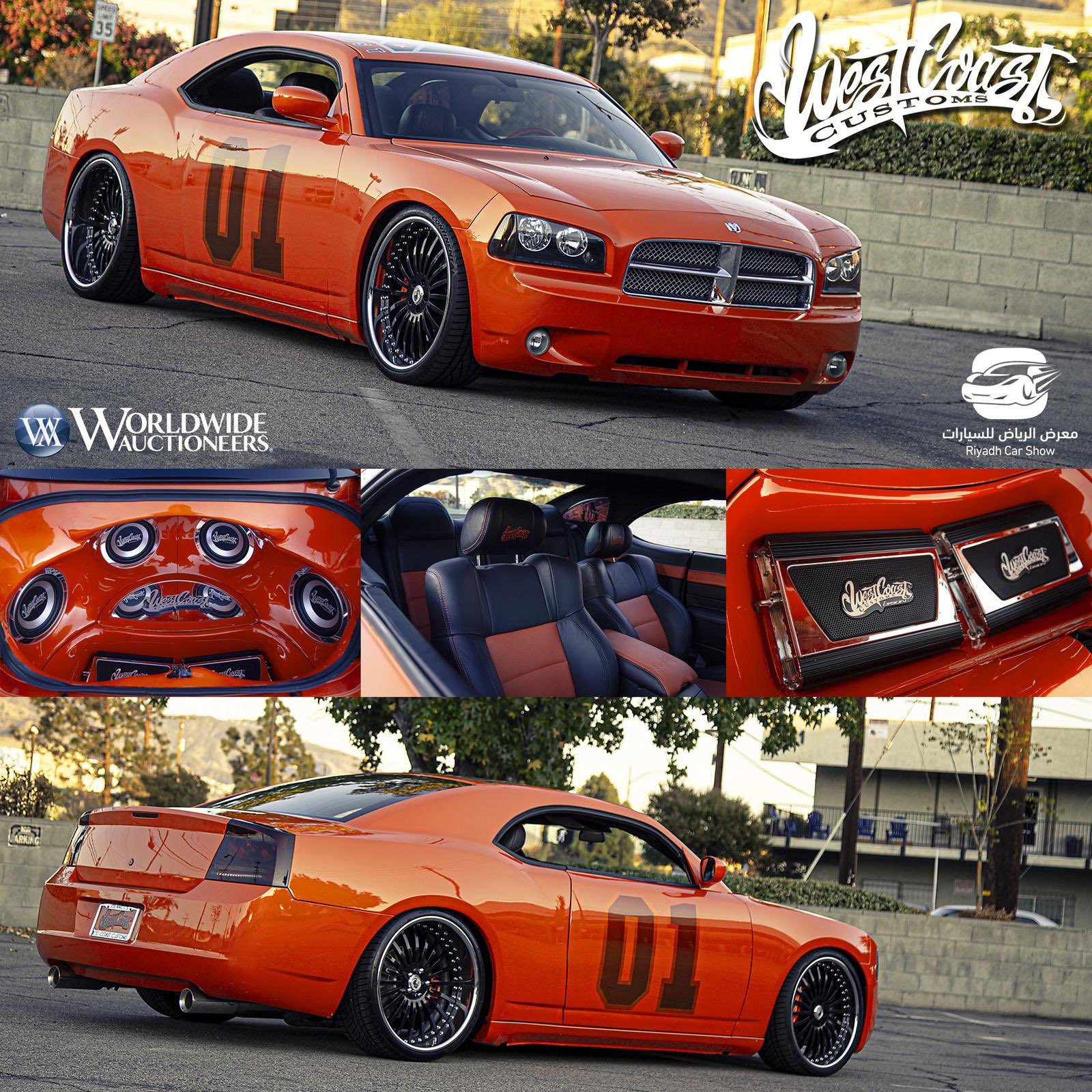 West Coast Customs General Lee West Coast Choppers | Killer Paint