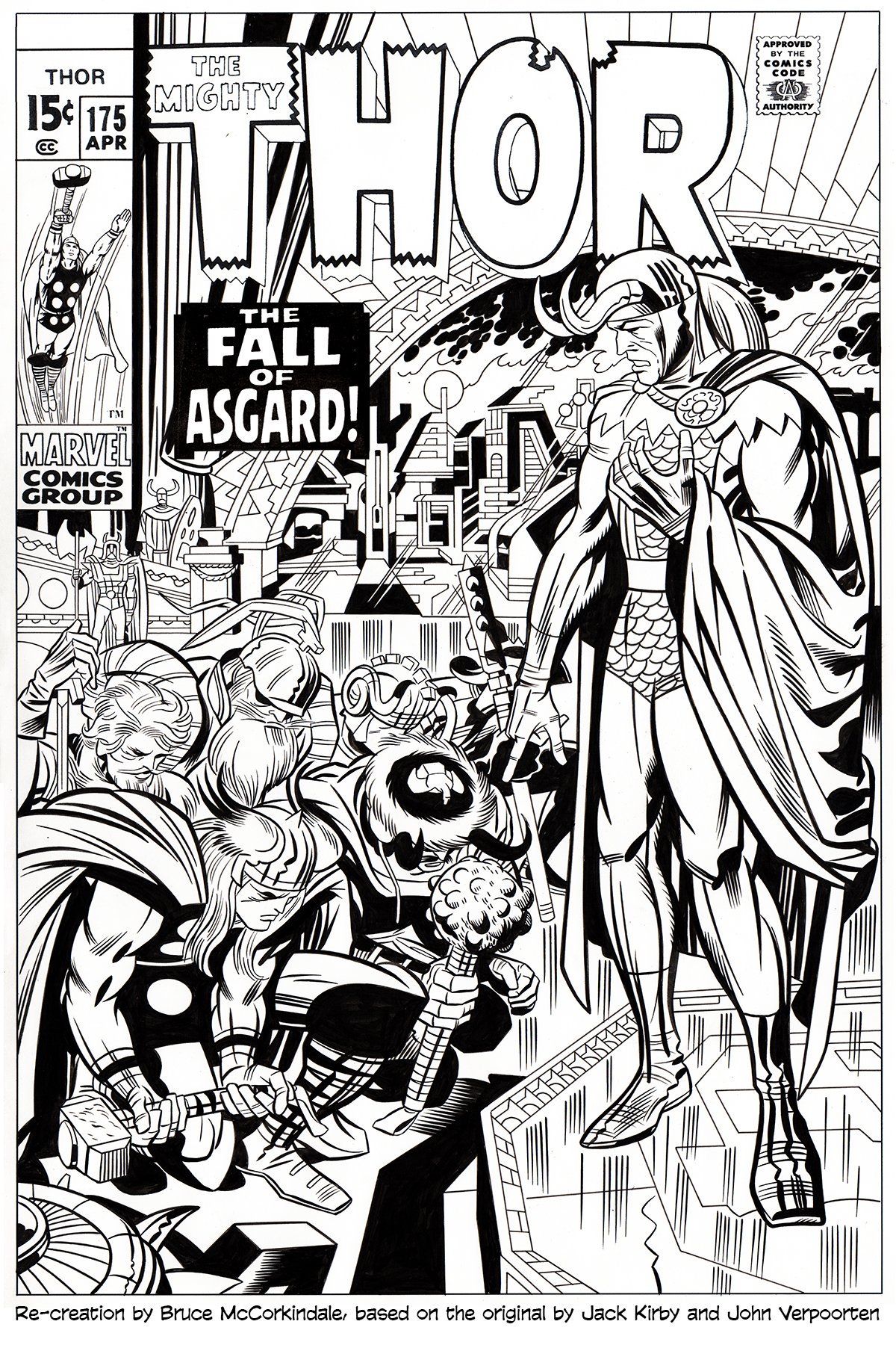 Jack Kirby Thor Art