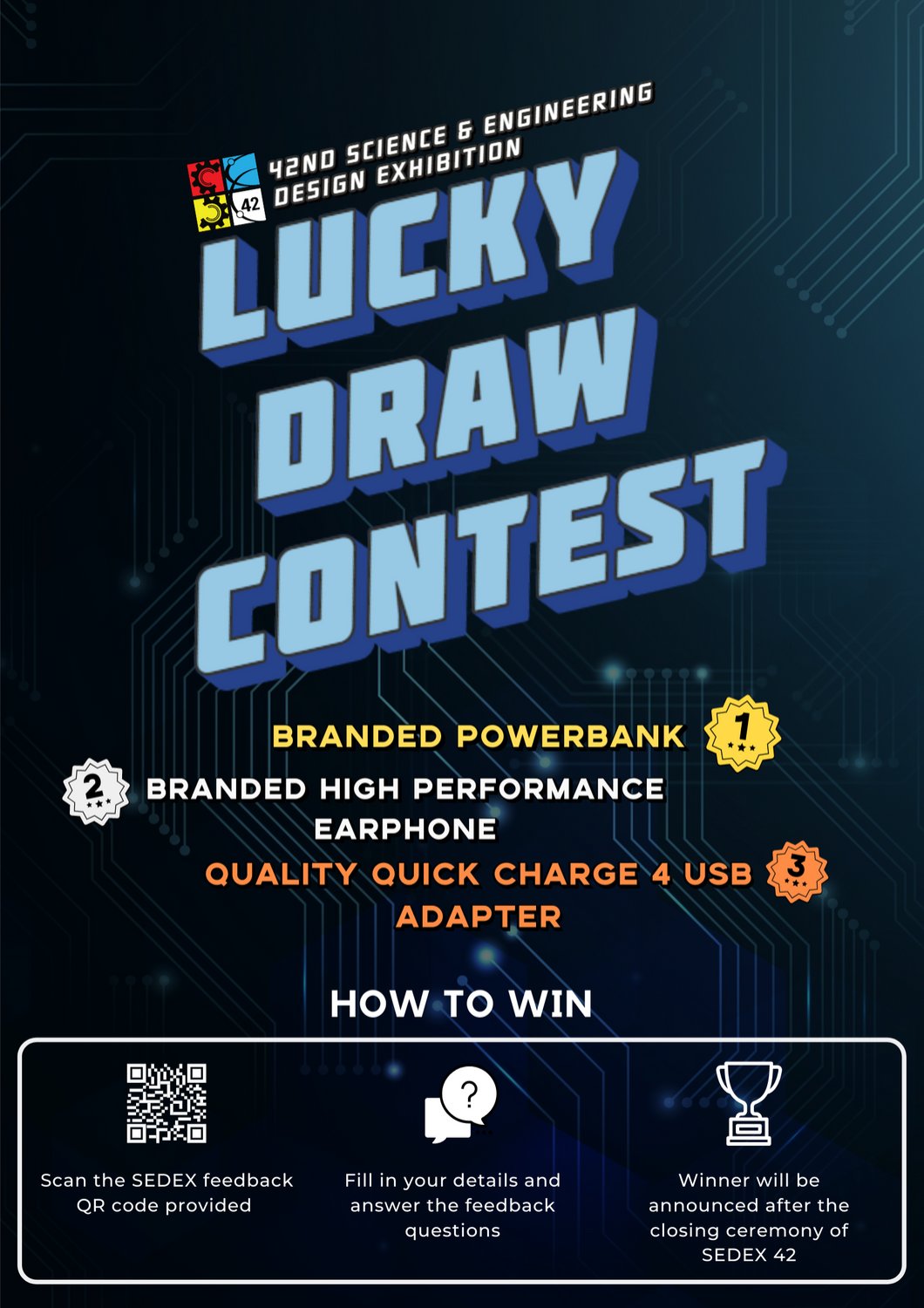 Lucky Draw Poster Design