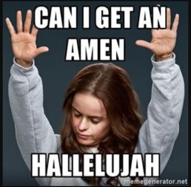 Can I Get An Amen Meme