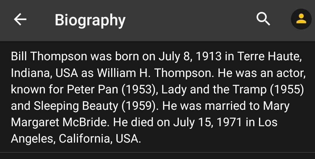 Bill Thompson Voice Actor