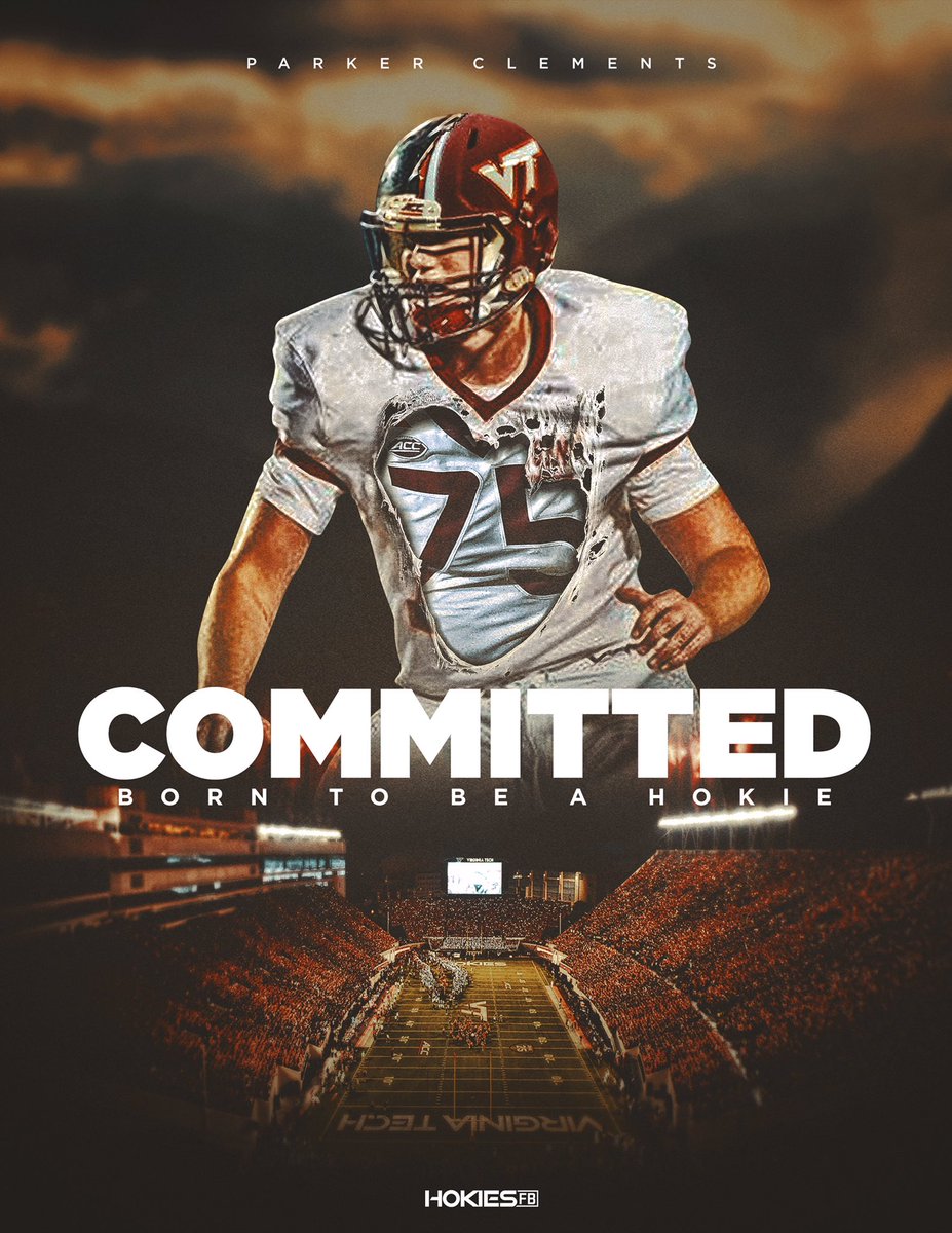 2020 3* OT Parker Clements commits to Virginia Tech : r/CFB