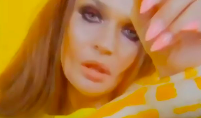 Curvy Playboy model slow dances with enormous python in bizarre ...