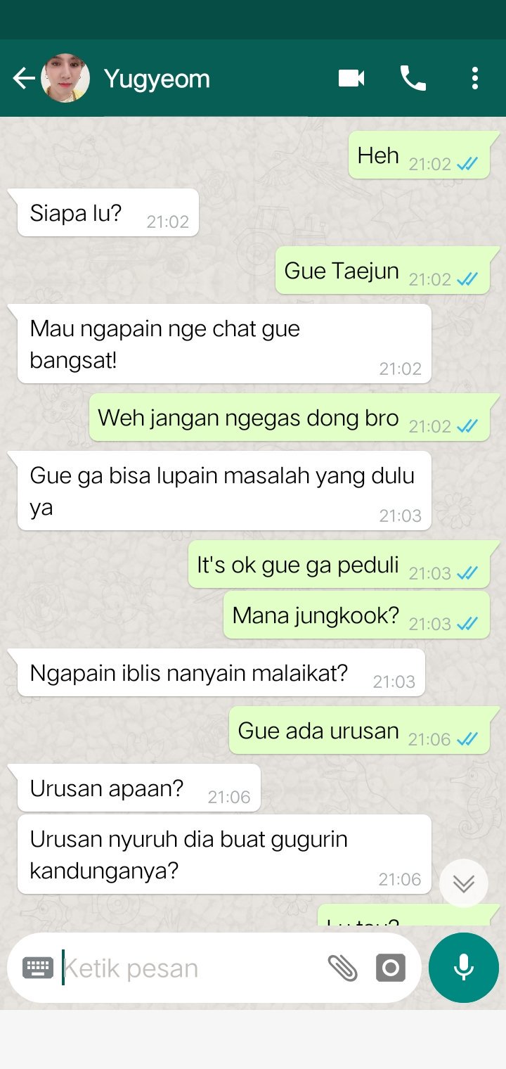 on Twitter: "Taejun chat yugyeom https://t.co/Li9AlQTjhJ" / Twitter