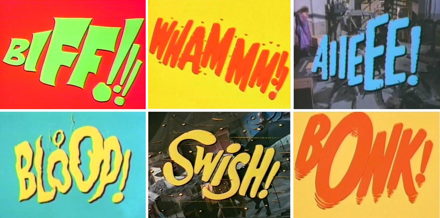 Onomatopoeia Batman