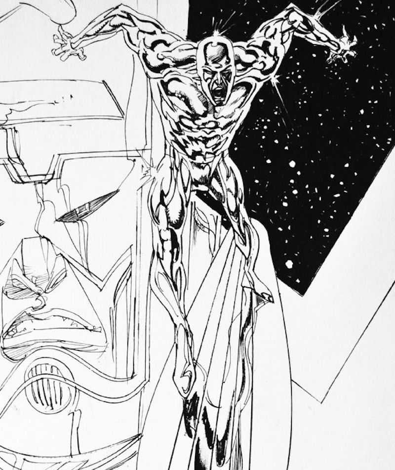 Silver Surfer Coloring Pages