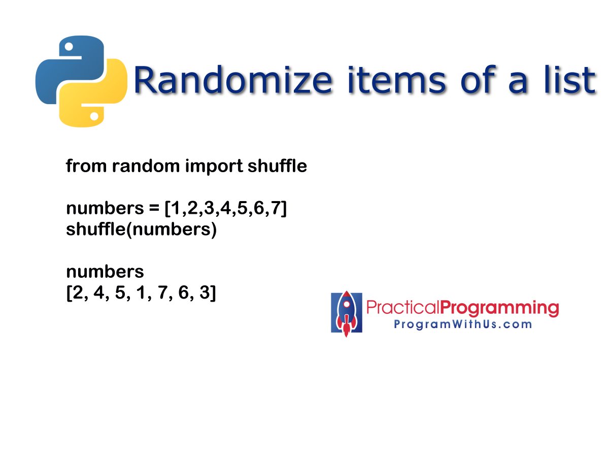 Practical Programming • Python Immersive (@pythonimmersive) | Twitter