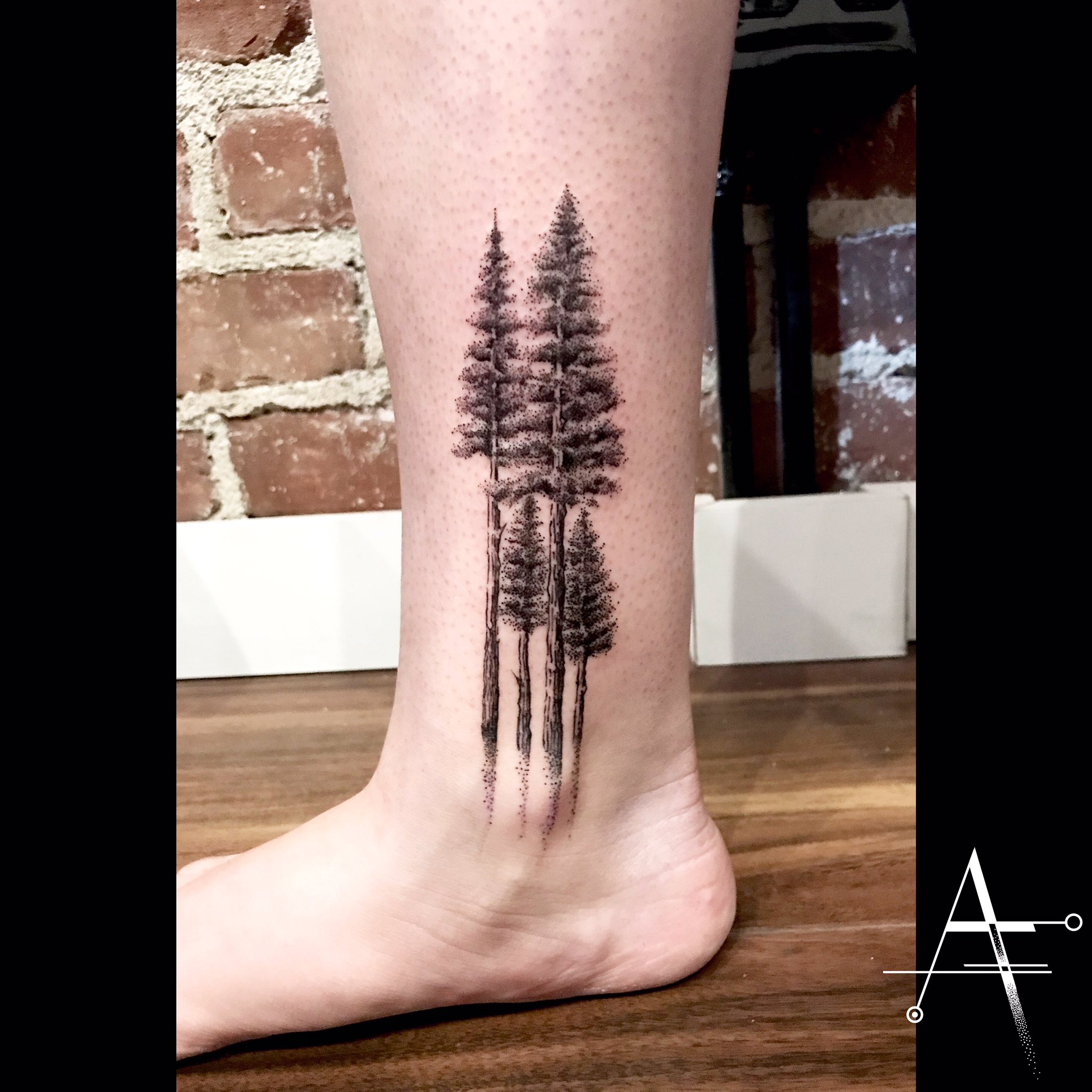 Giant Sequoia Tree Tattoos