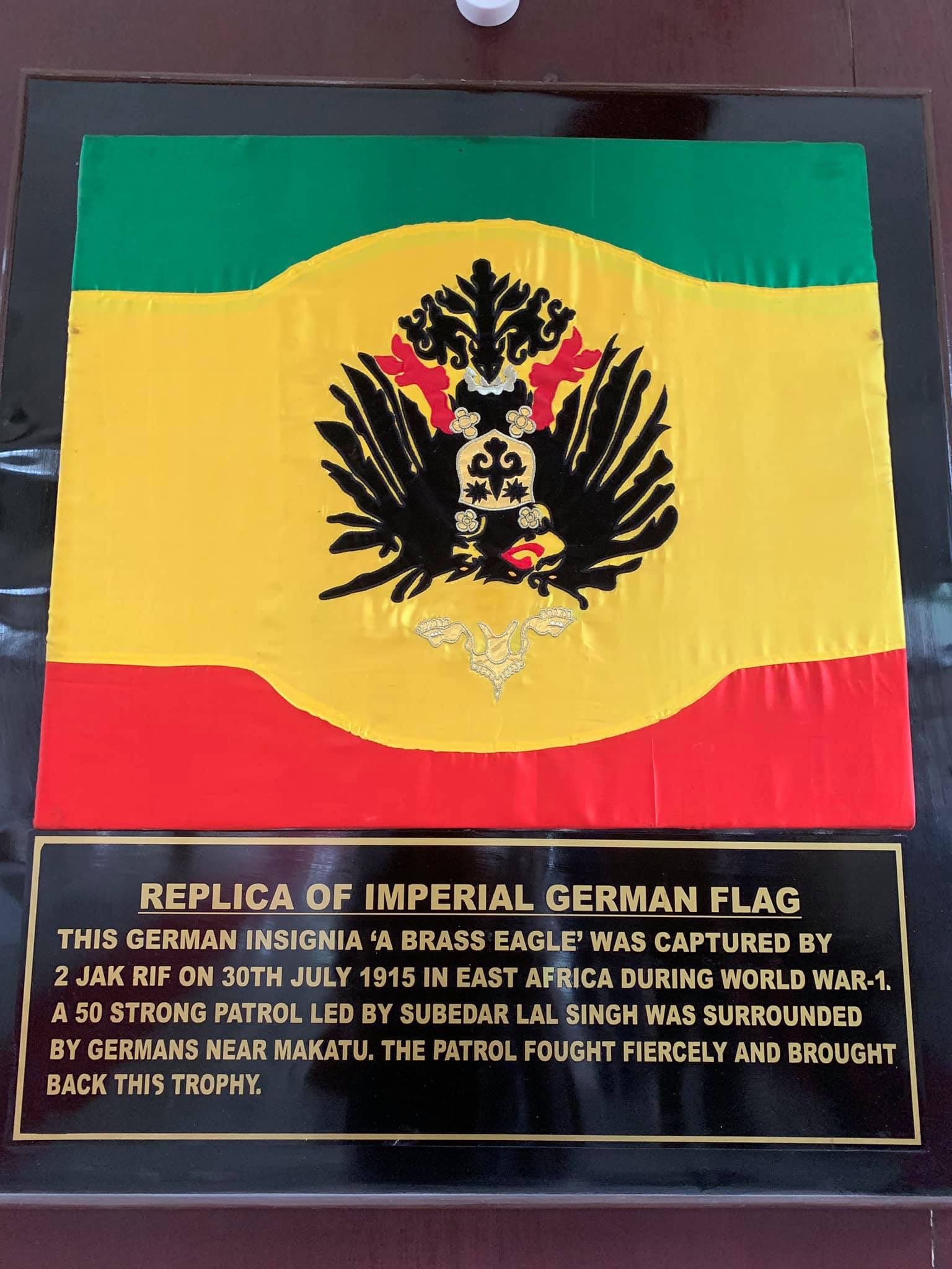 German Flag During World War 1
