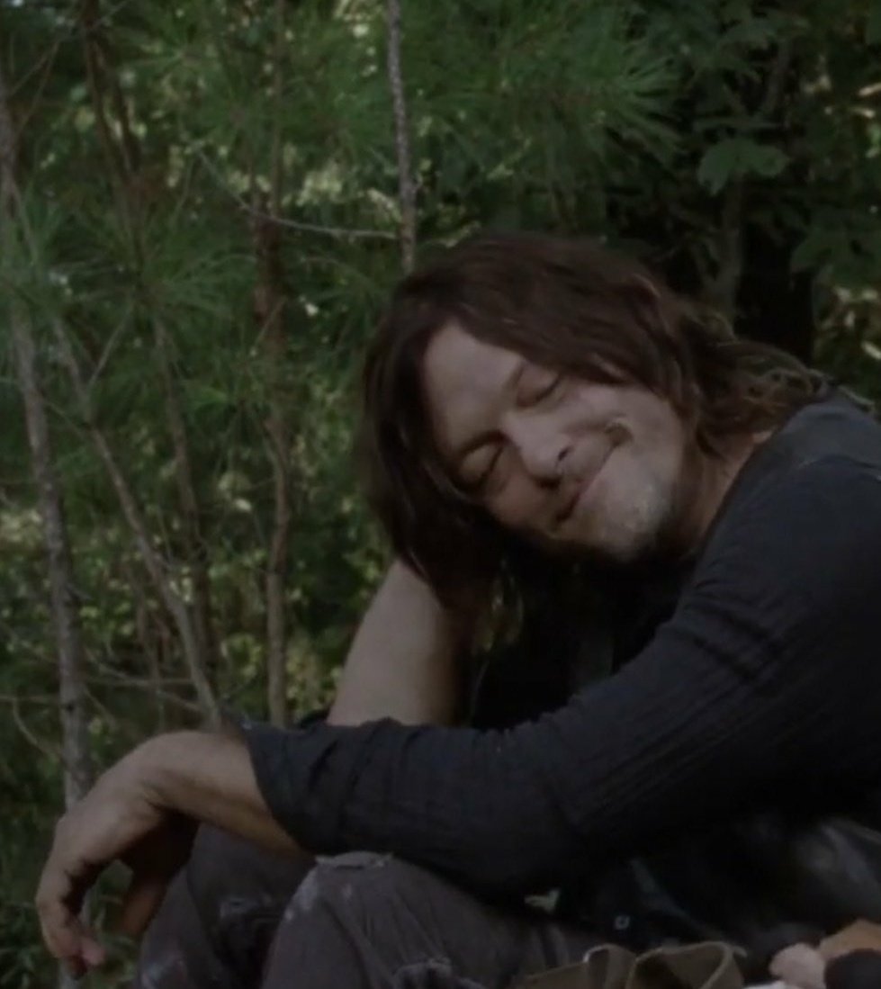Daryl Dixon Smiling