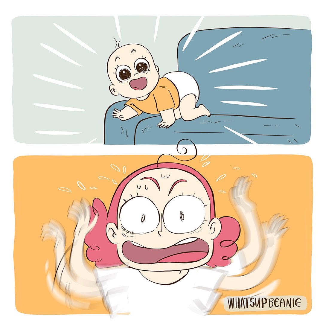 「Q&A Baby Beanie edition! L 」Beanie 🐶の漫画