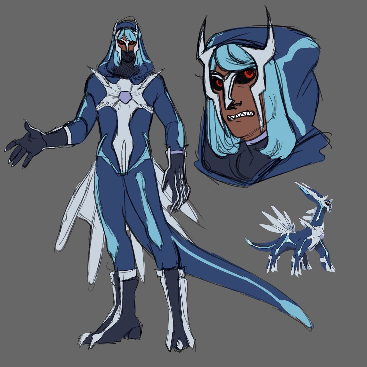 Dialga Human Form
