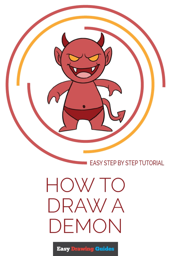 Easy Drawings Of Demons