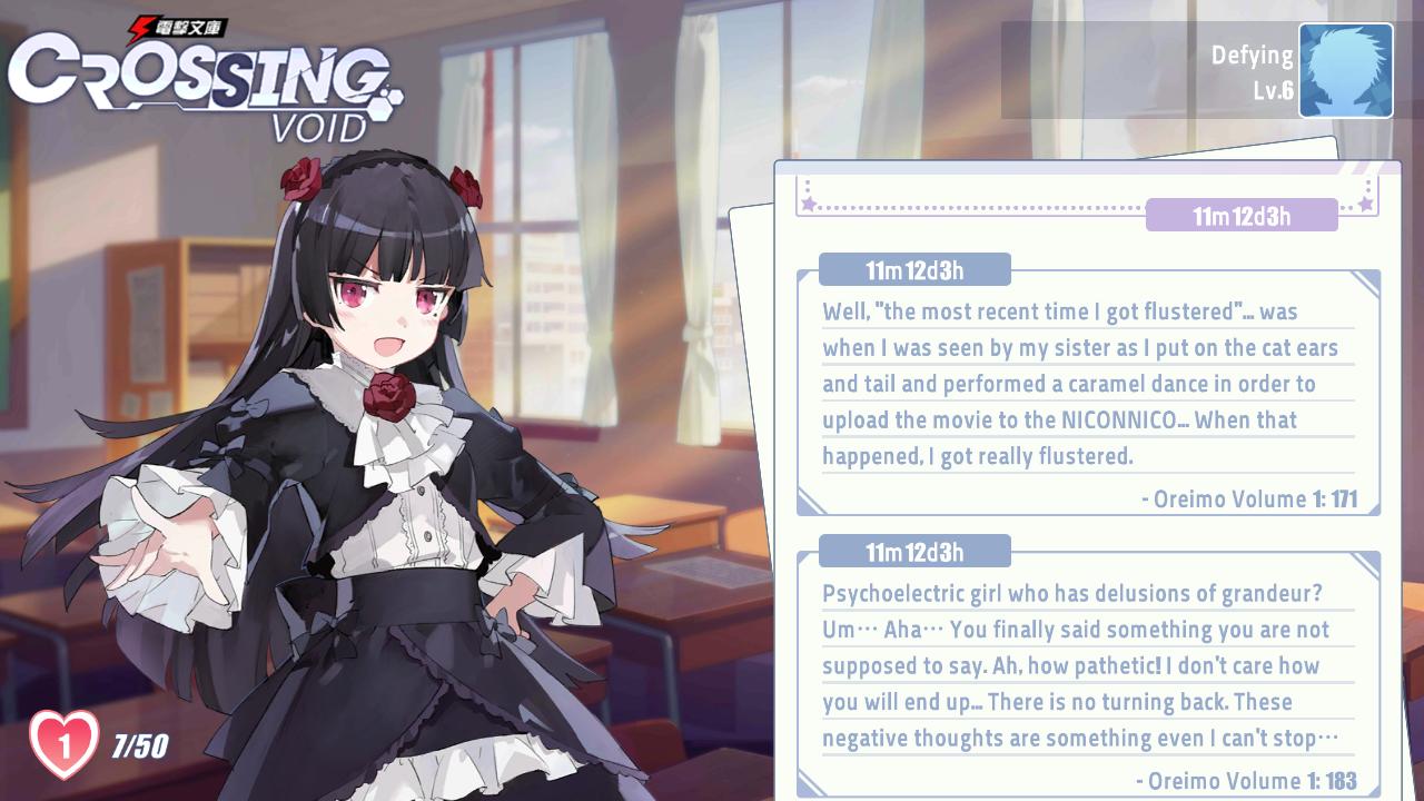 Heaven defying on Twitter: "Come and check out what I've achieved in Crossing Void - Global ...