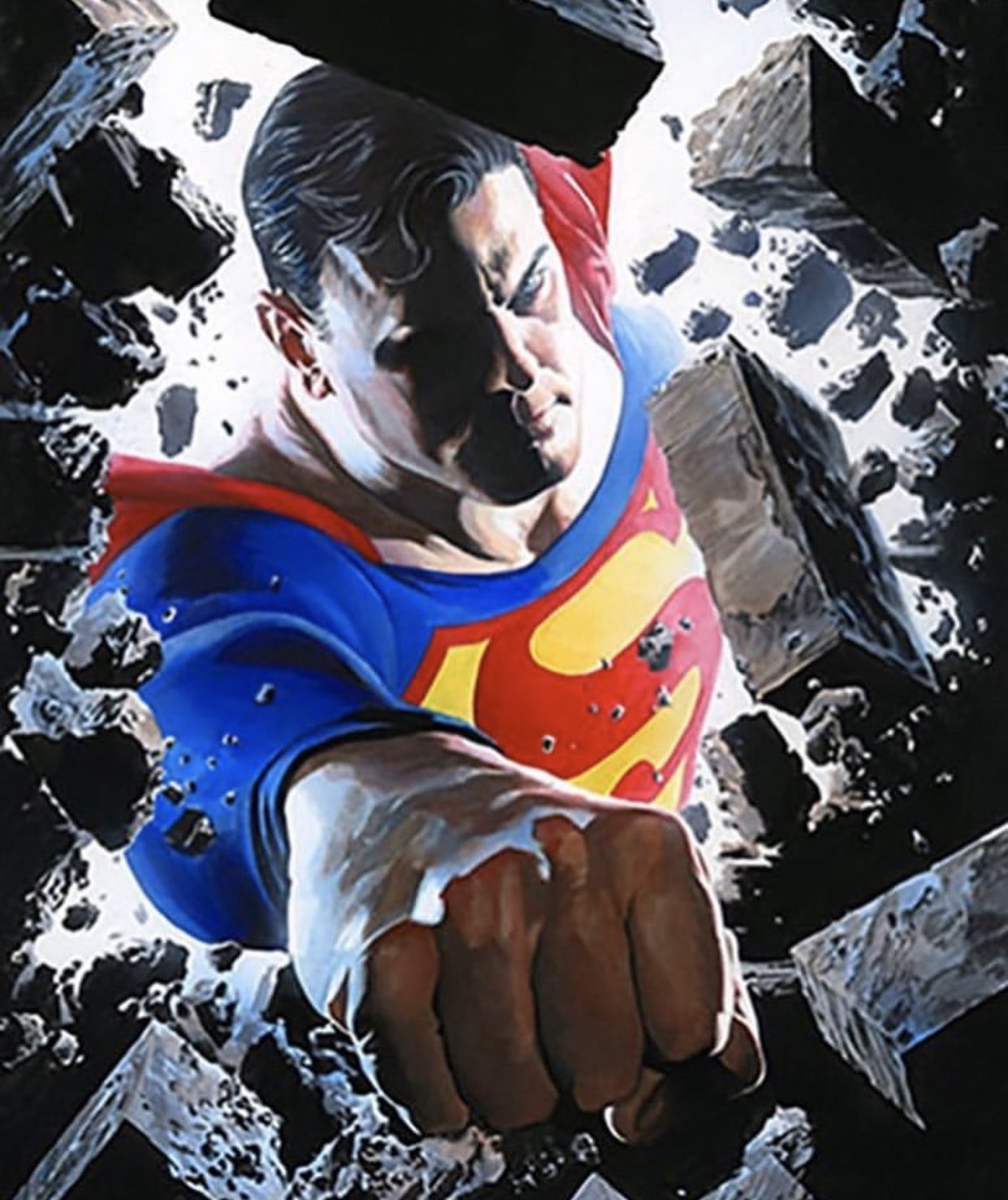 Alex Ross Superman Wallpaper Alex Ross' Superman Looks Old
