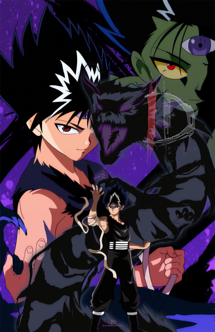 Yu Yu Hakusho Hiei Demon