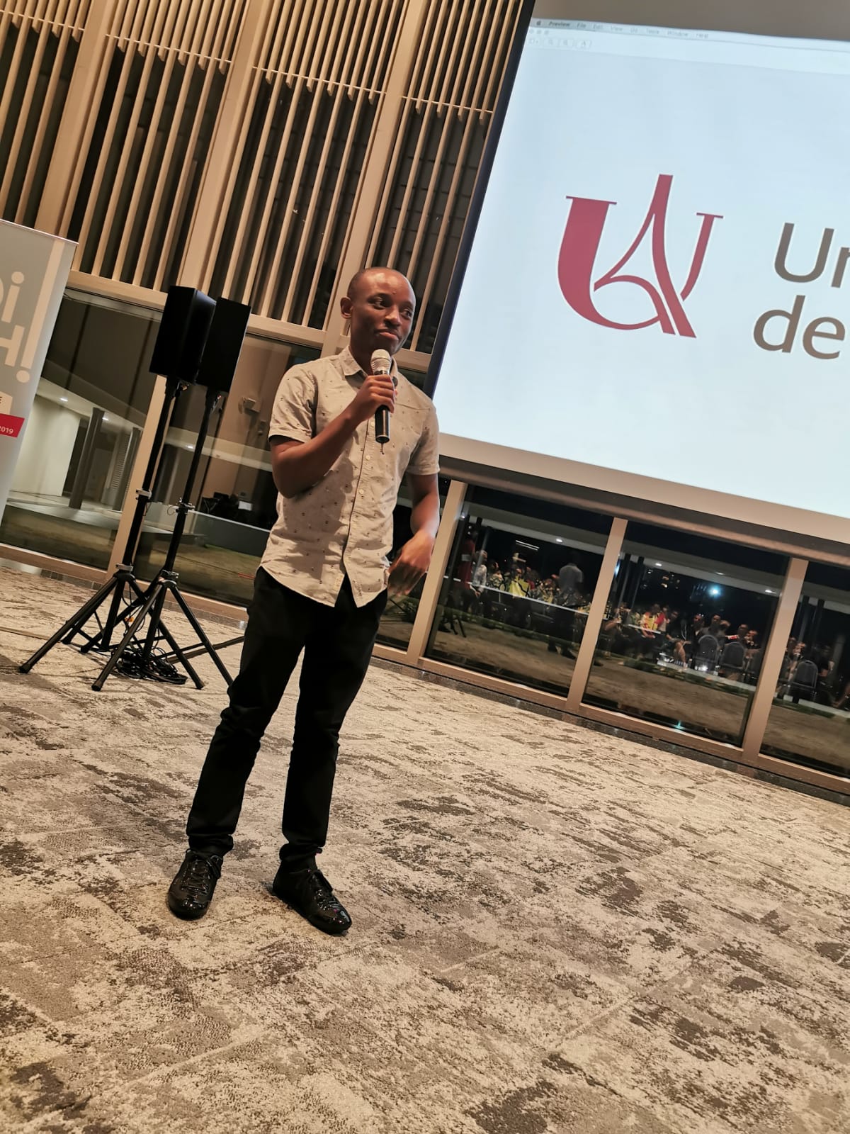 Foo Lab on Twitter: "George is now speaking at the University Cultural Centre, themed Navigating ...