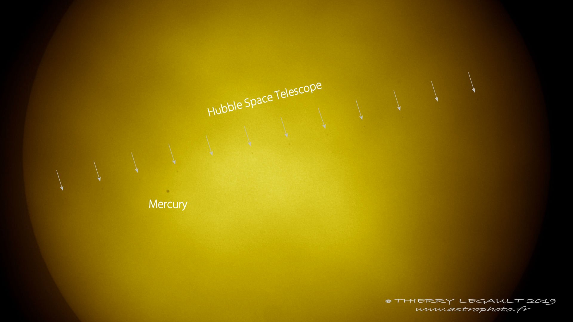 Mercury From Hubble Telescope